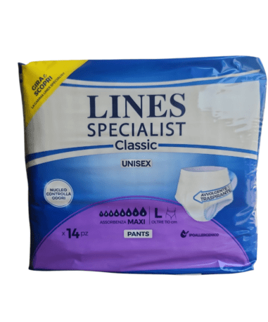 Lines Specialist Classic Adult diaper Maximum Absorbent L - Regino ...