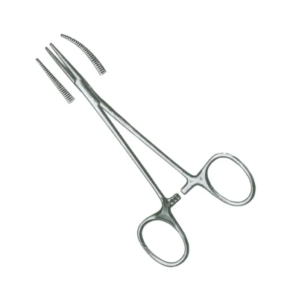 Halsted Hemostat Forceps 5 Inch Straight – Mosquito Clamp - Regino ...